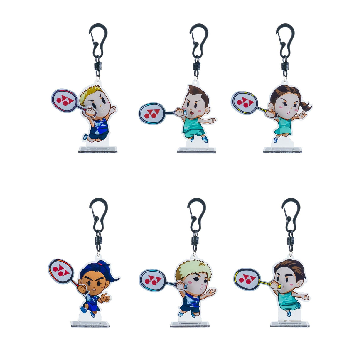 YONEX Malaysia Masters 2025 Pull & Spin Keychain (Random) – SunriseClick